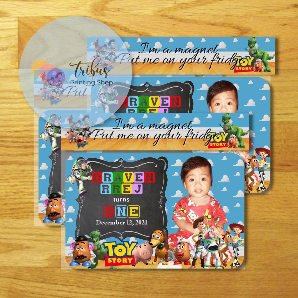 Toy Story Ref Magnet Souvenir (Glittery) | Shopee Philippines