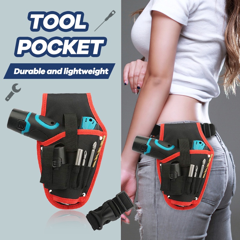 1680d Tool Bag Multi-Functional Drill Case Waist Electric Belt Pouch | Shopee Philippines