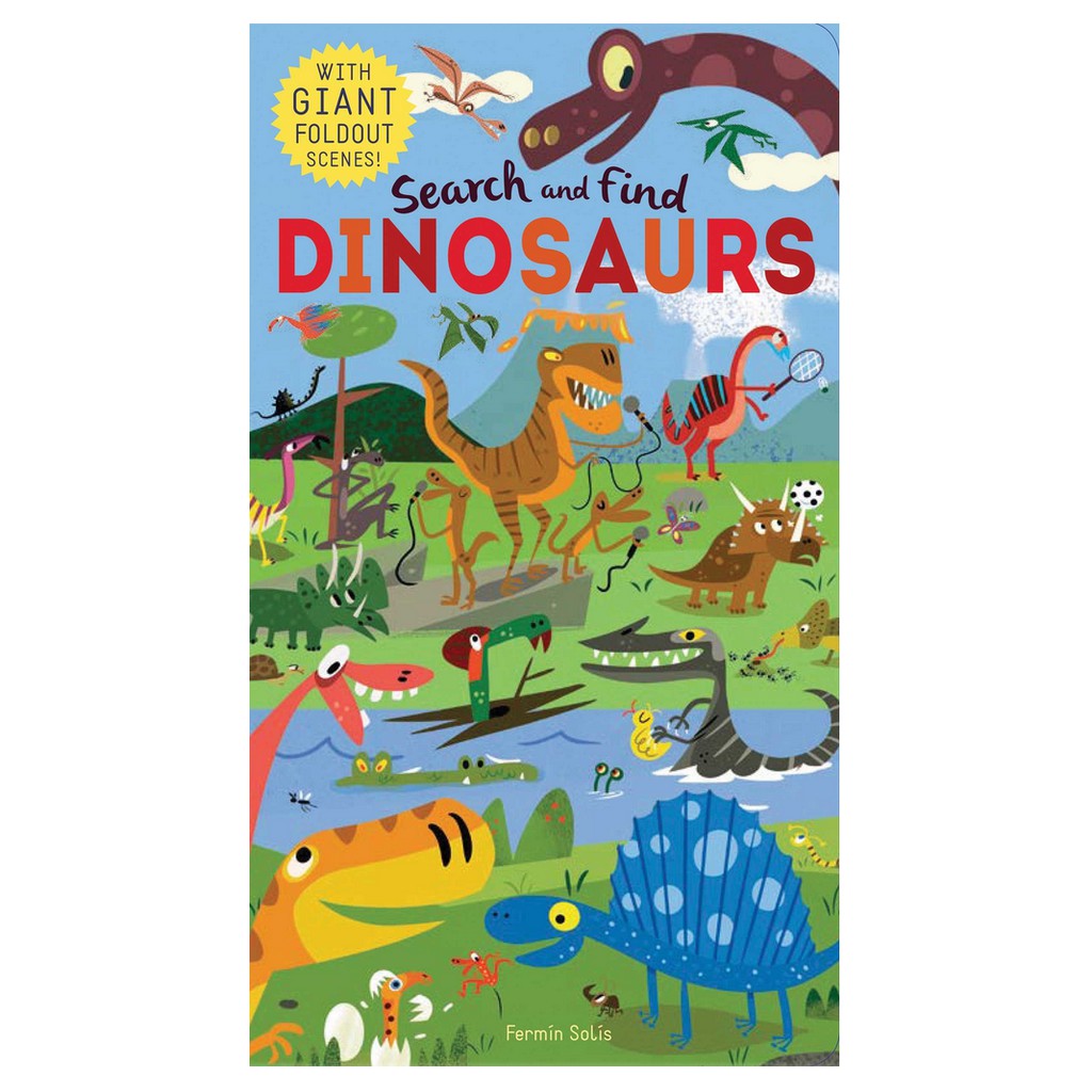 Search and Find Dinosaurs | Libby Walden | Shopee Philippines