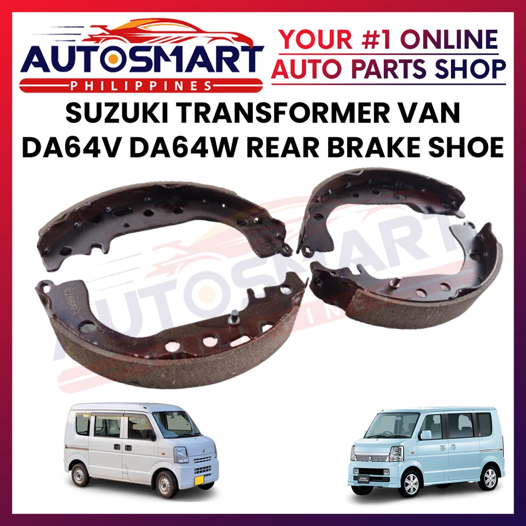 Suzuki Transformer DA64V DA64W Rear Brake Shoe Set | Shopee Philippines