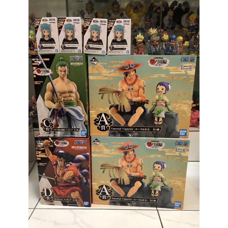 ICHIBAN KUJI One piece wano vol2 (white sticker) | Shopee Philippines