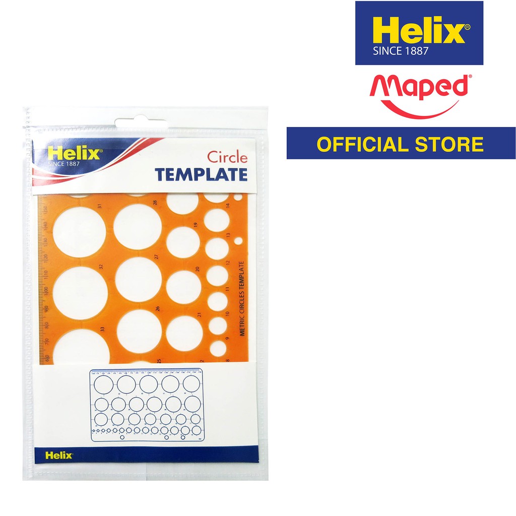 HELIX 32 Circle Template (H67) | Shopee Philippines