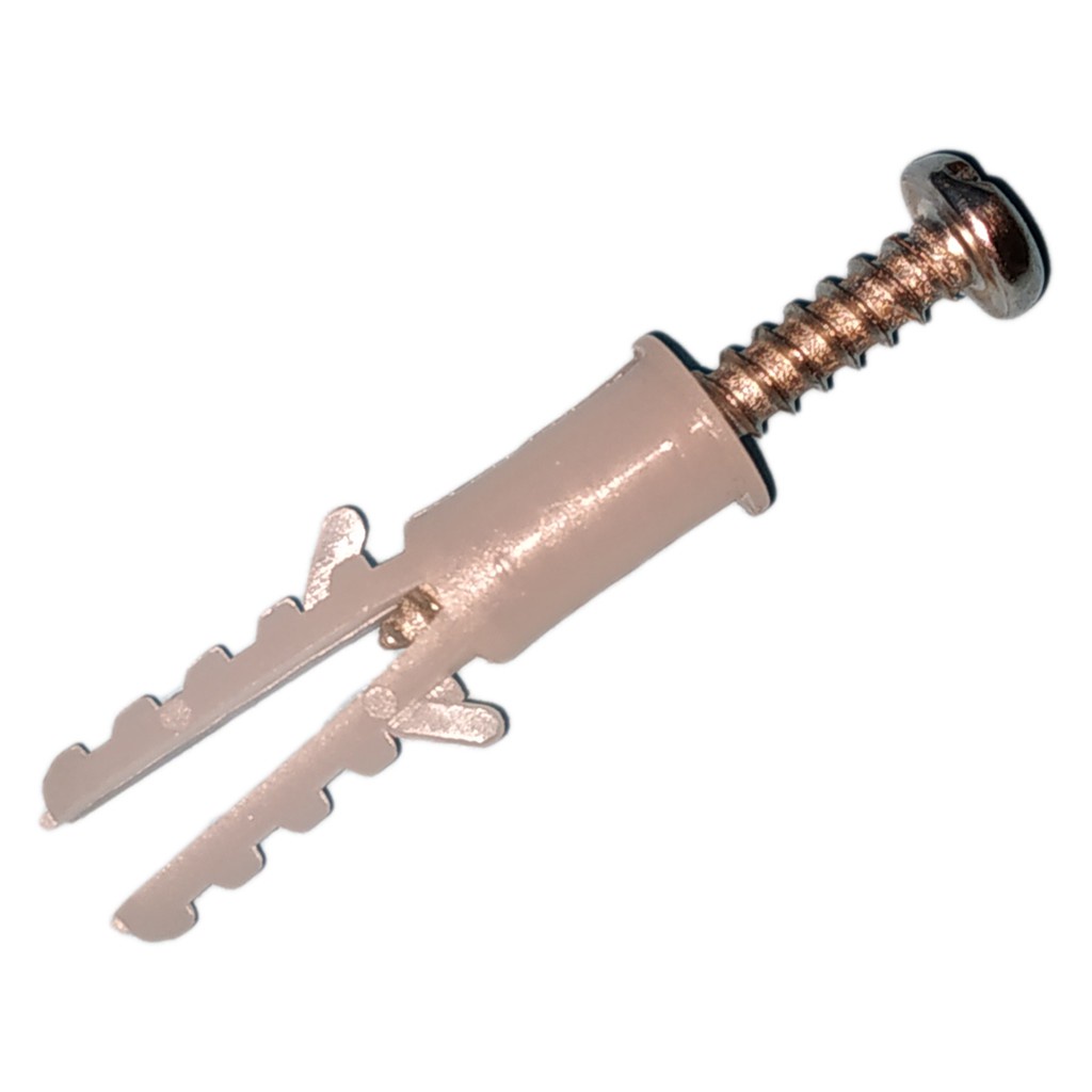 100 Pcs) Meisons Tox No. 8 With 1-1/2" Metal Screw | Shopee Philippines