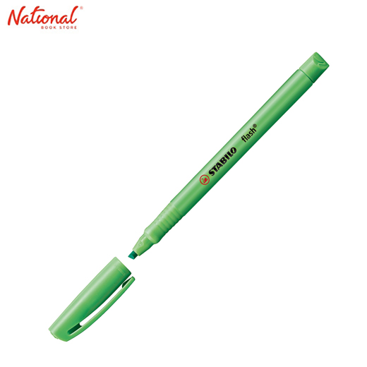 Stabilo Flash Highlighter Green 555/33 National Book Store | Shopee ...