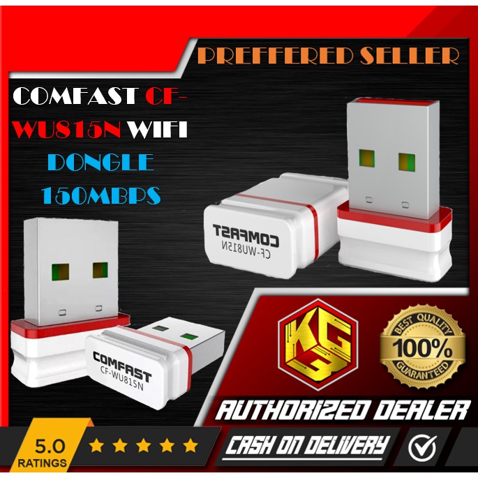 Comfast CF-WU815N wifi dongle 150Mbps USB wifi Adapter for Desktop and ...