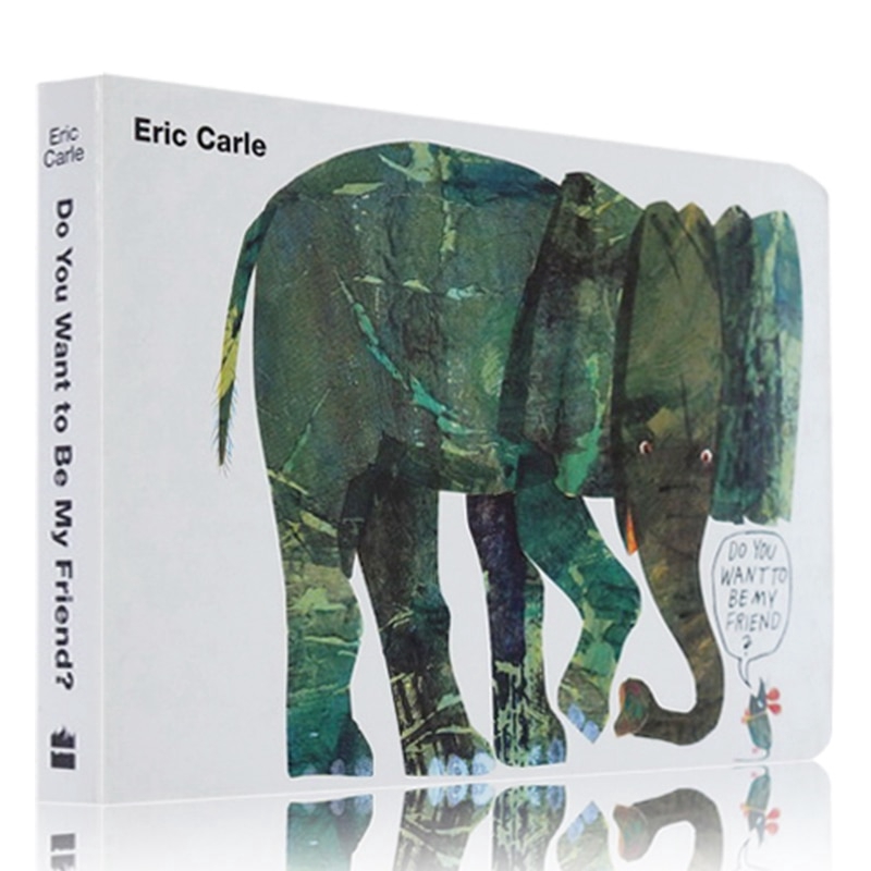 Do You Want To Be My Friend? Eric Carle Children Learning English Board ...