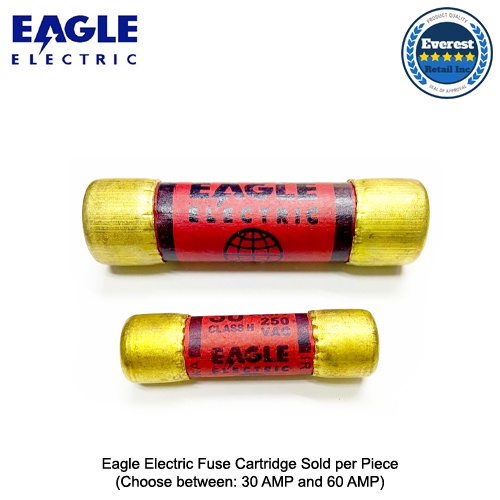Eagle Fuse Cartridge Sold per Piece (Choose between: 30 AMP and 60 AMP ...
