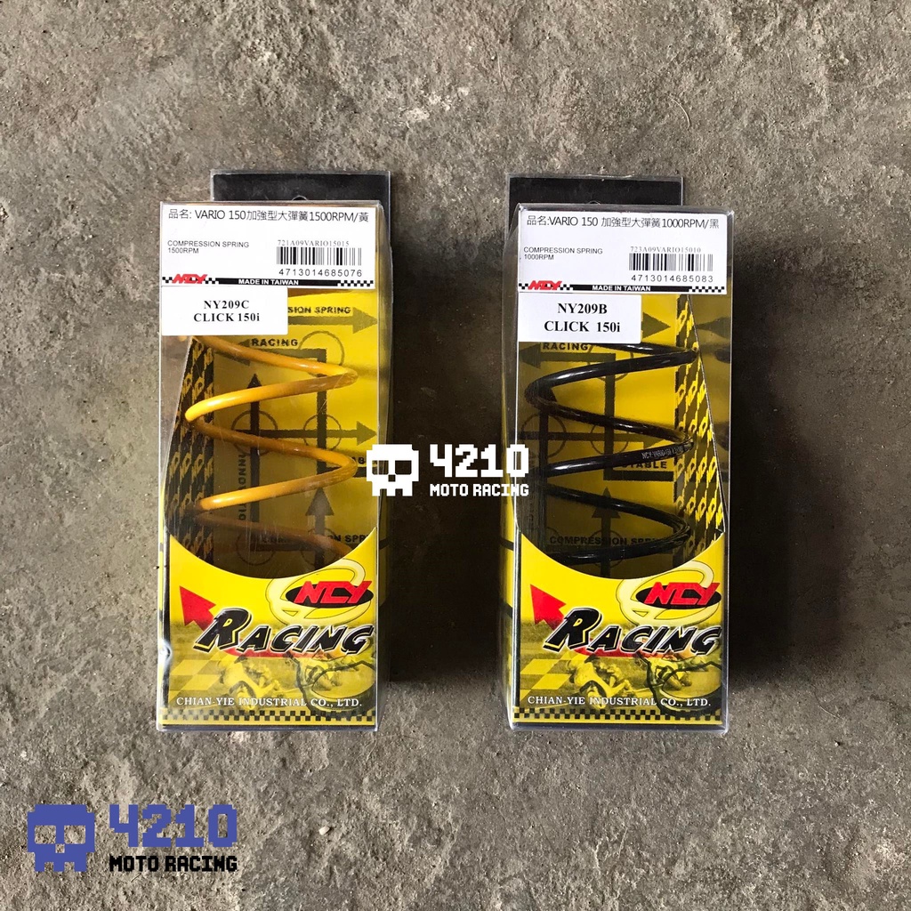 NCY COMPRESSION SPRING 1000rpm/1500rpm (HONDA CLICK 125i/150i) | Shopee ...