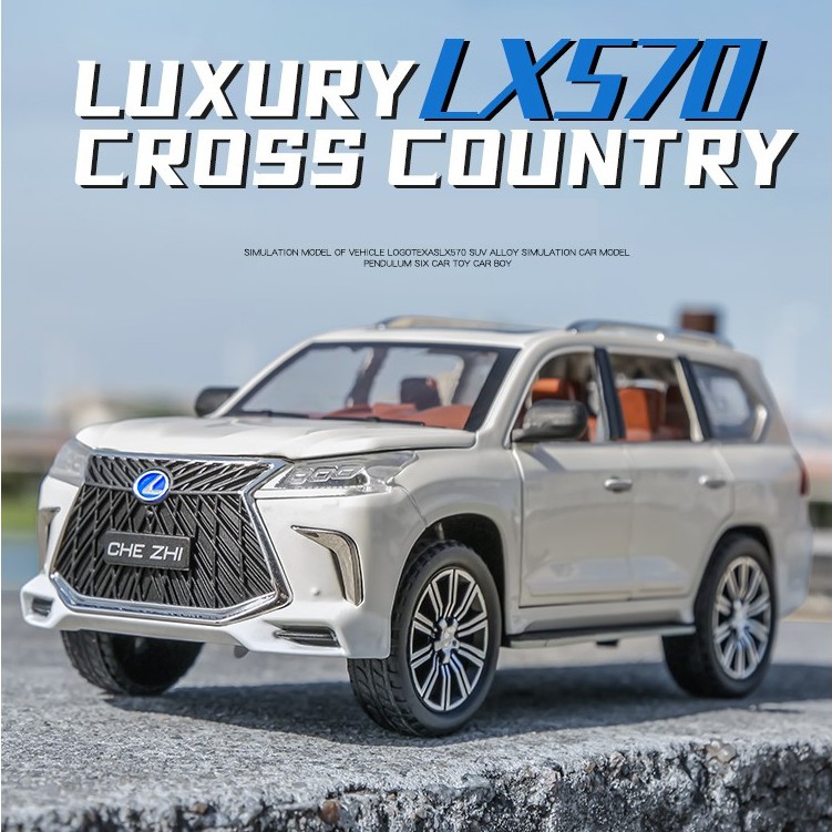 1:24 LEXUS LX570 SUV Car Models Alloy Diecast Toy Vehicle | Shopee ...
