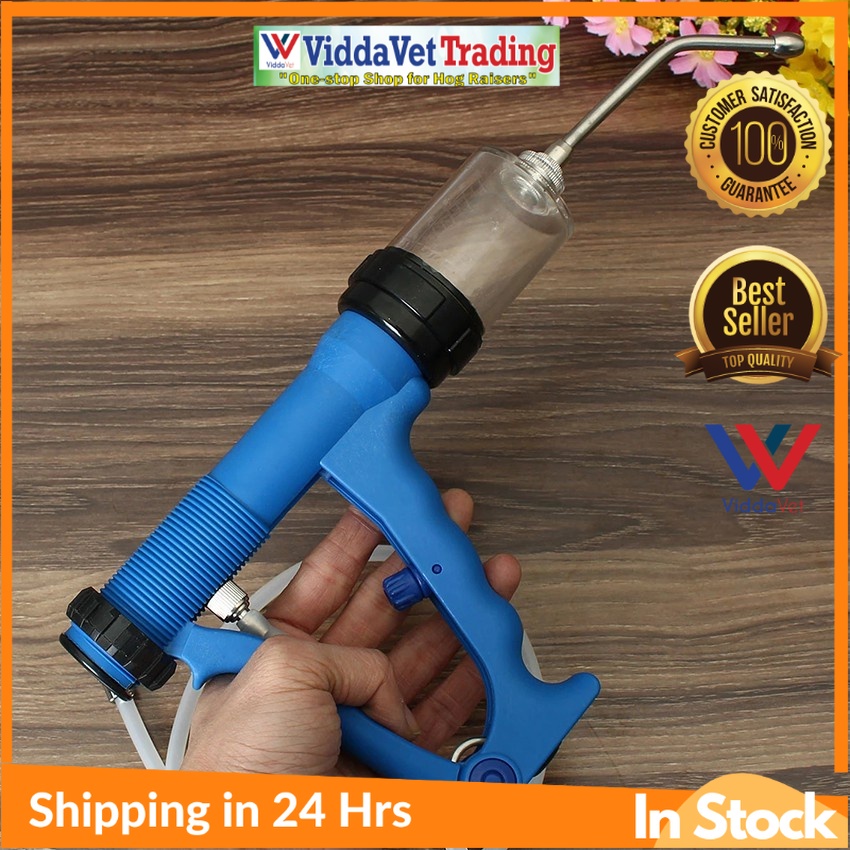 davsaic phil 50ml Continuous Drench Gun for Animal Cattle Sheep Goats ...