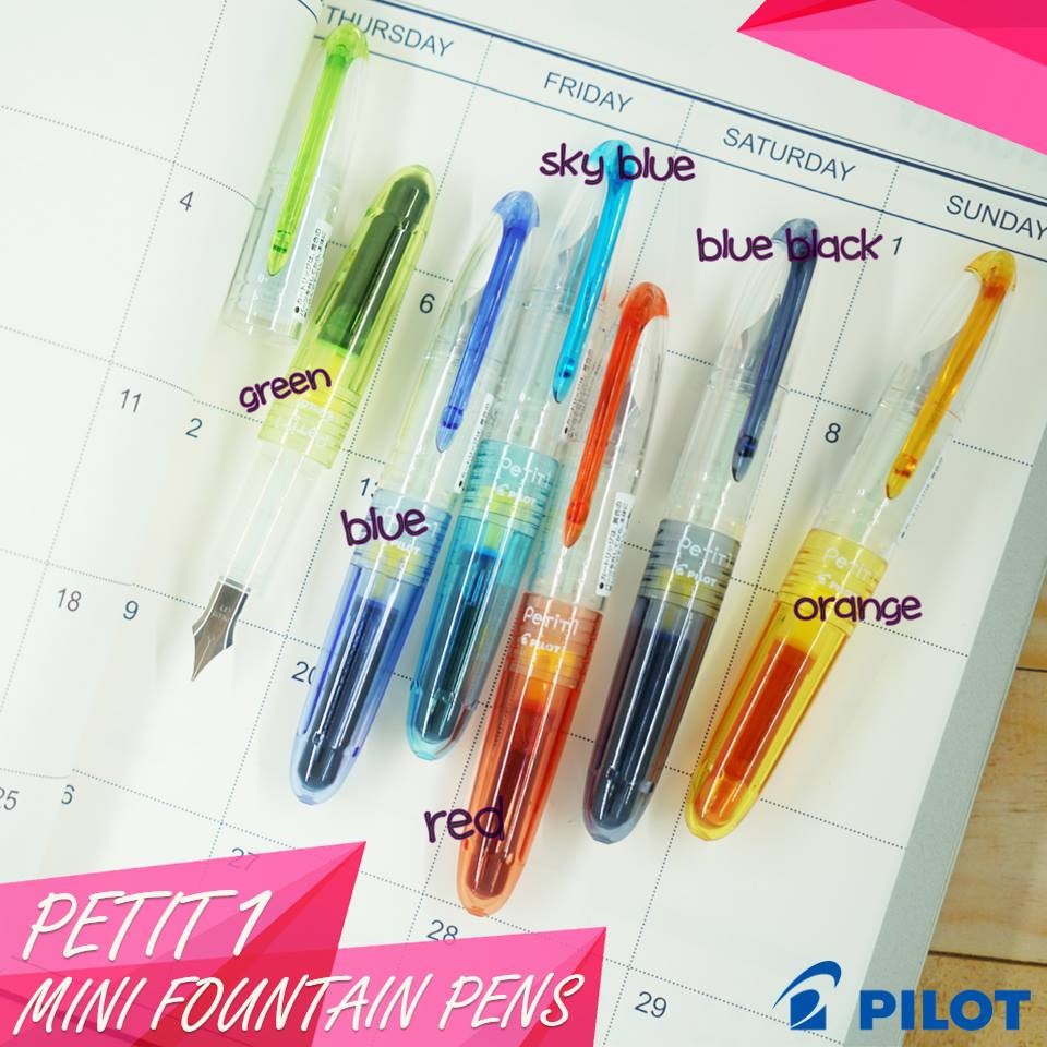 Pilot Petit 1 Mini Fountain Pen | Shopee Philippines