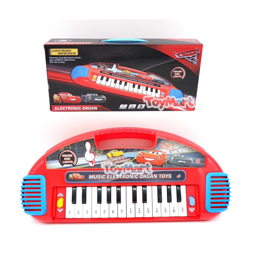Hello Kitty Pixar Cars Cartoon Piano Toy Educational Musical Toy ...