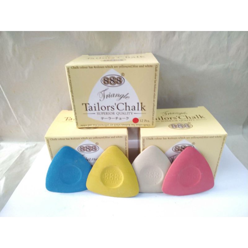 Fabric Chalk 888 (Sold In The Box) | Shopee Philippines