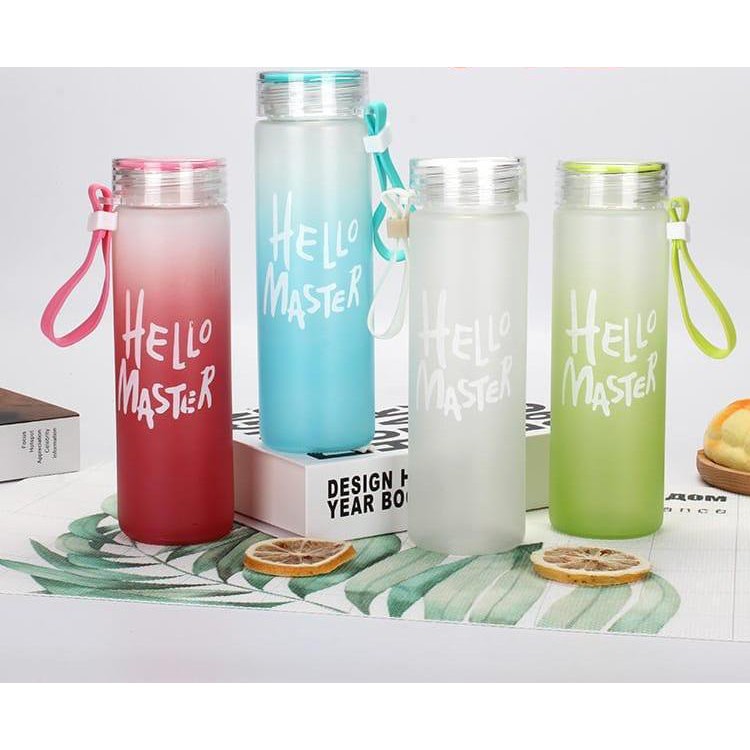 Hello MASTER Glass Bottle + FREE Color POUCH | Shopee Philippines