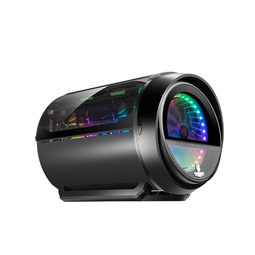 GAMEKM BOMB Black/White/Pink M-ATX GAMING CASE | Shopee Philippines