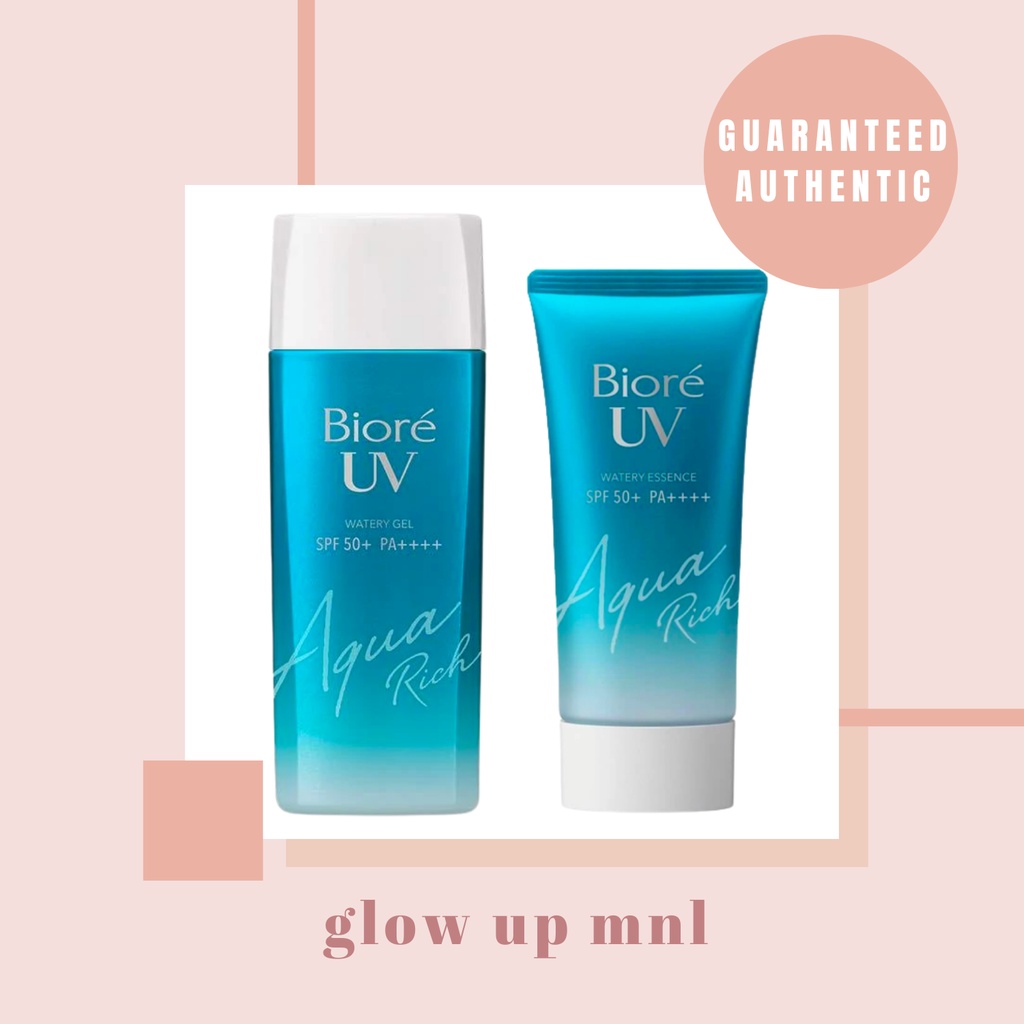 Biore UV Aqua Rich Watery Essence / Gel SPF50+ PA++++ 70ml | Shopee Philippines