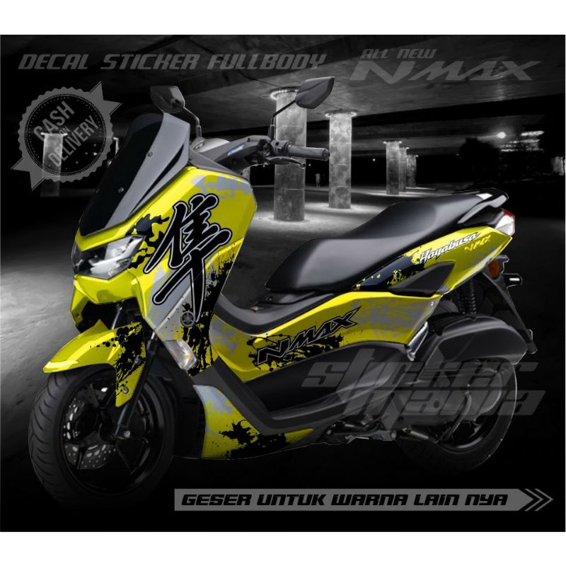 New NMAX Decal sticker Full Body Striping sticker, variations of ...