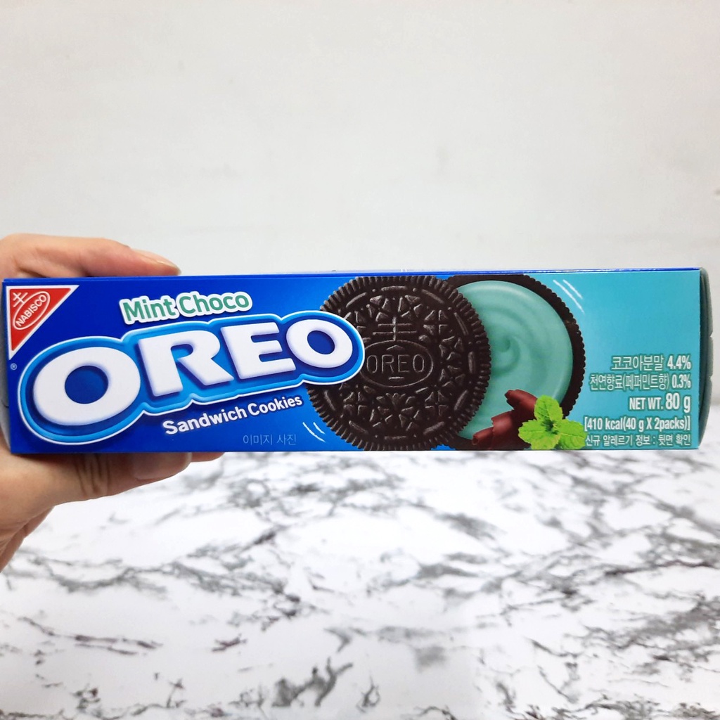 Oreo MINT Chocolate Korean Snack OERO CHOCO 80g | Shopee Philippines