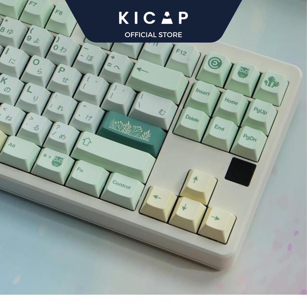 Botanical Garden keycap set 134 keys mechanical keyboard buttons ...