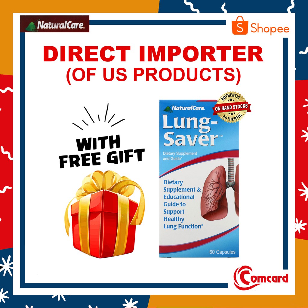NaturalCare Lung-Saver 60 Capsules (URD) | CPM | Shopee Philippines