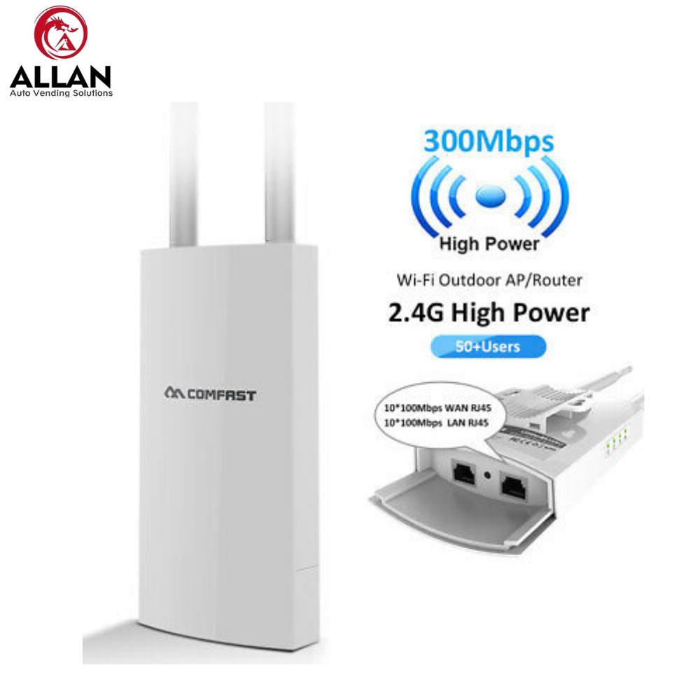 Allan Comfast CF-EW71 Version 2- 300mbps Outdoor High Power Wireless AP ...