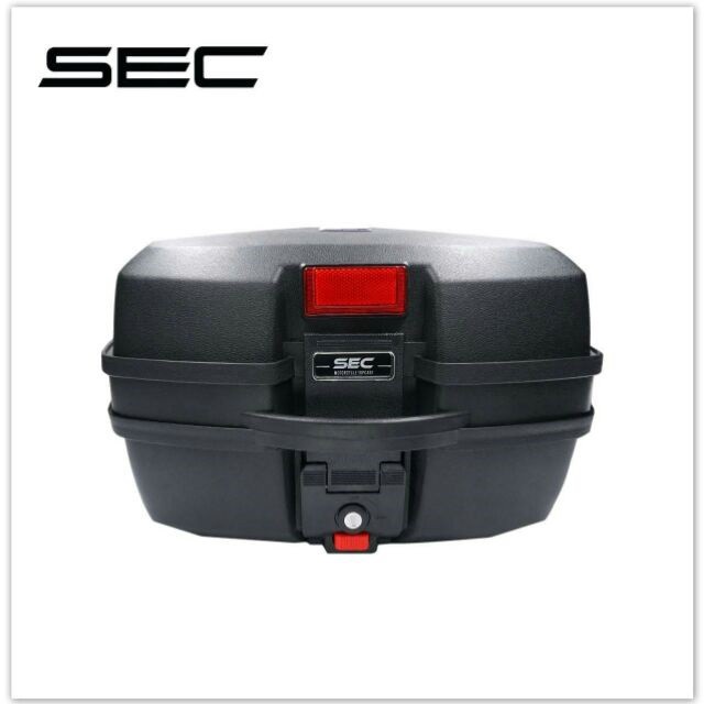 SEC Motorcycle Top Box - Hard Plastic - 32L Liters | Shopee Philippines