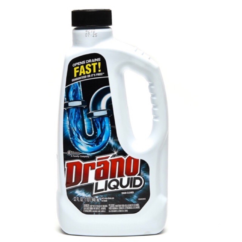Drano Regular Liquid Drain Cleaner | Shopee Philippines