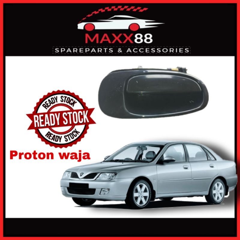 PROTON WAJA OUTDOOR HANDLE BLACK | Shopee Philippines