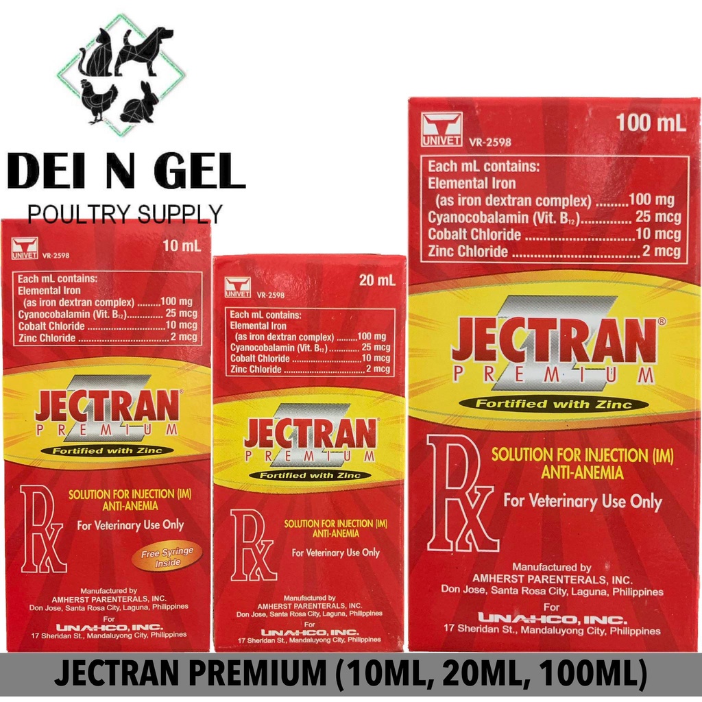 Jectran Premium with Zinc (10/20/100ml) | Shopee Philippines