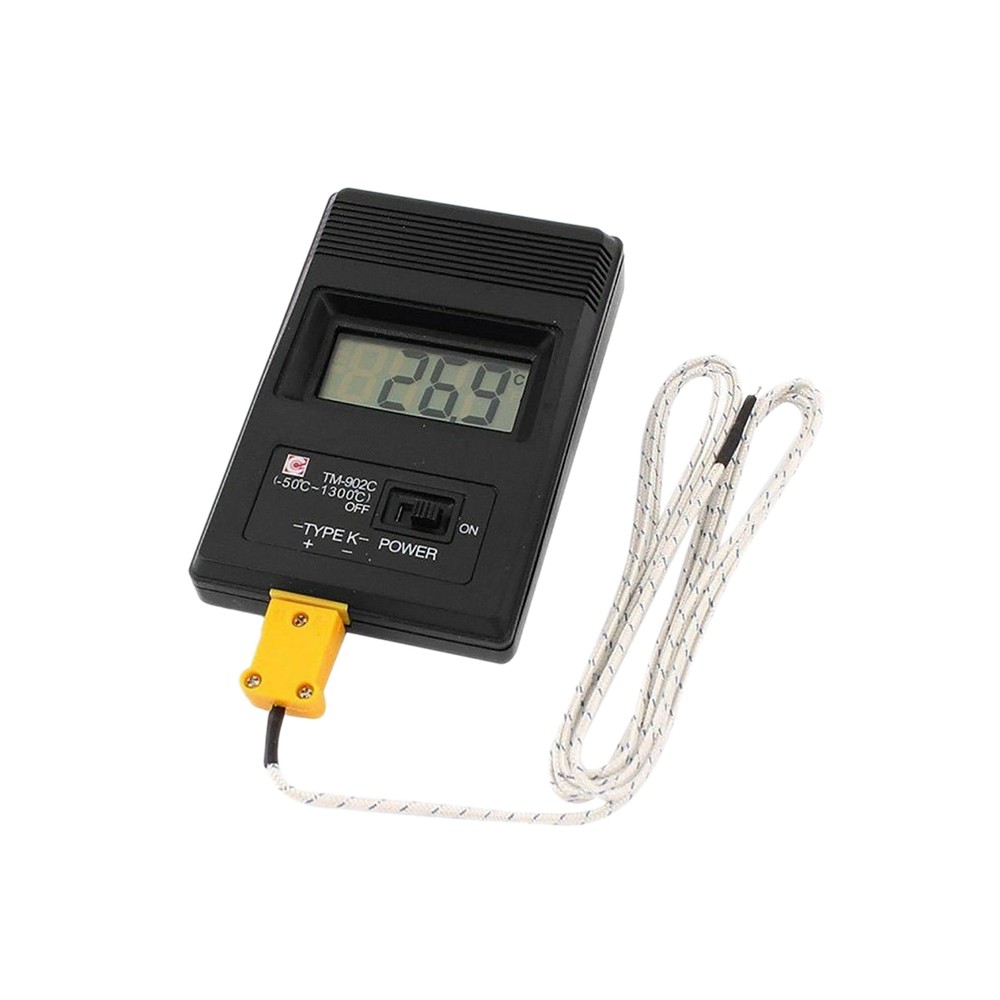 TM-902C Digital LCD K Type Thermometer Meter Single Input +Thermocouple ...
