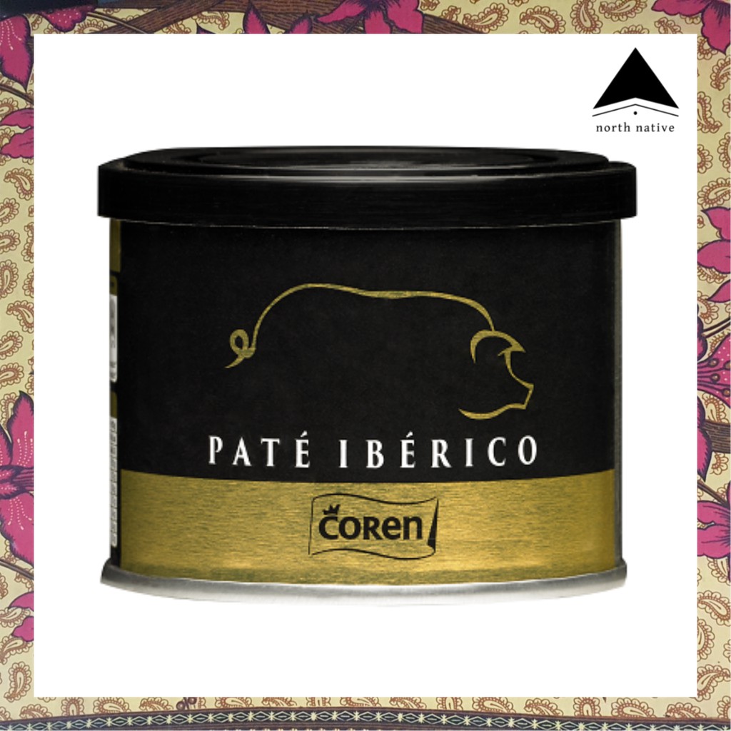 Iberian Pork Pâté, Liver Spread by COREN, 200gm, made from Iberico Pork ...