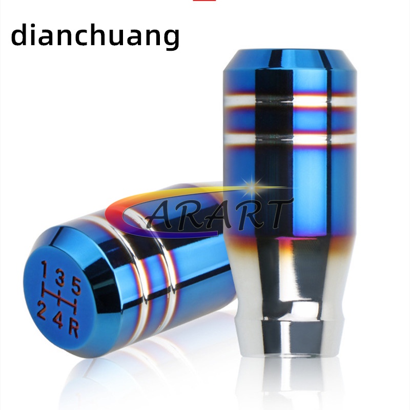 Burnt Blue 7.5CM aluminum alloy modified shift operating lever 5speed ...