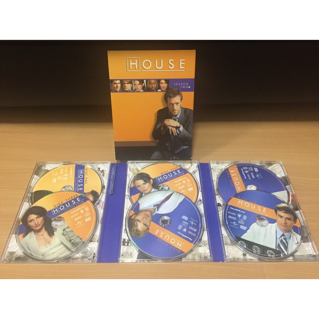 House, M.D. - Season 2 (DVD Box Set) (Original) | Shopee Philippines