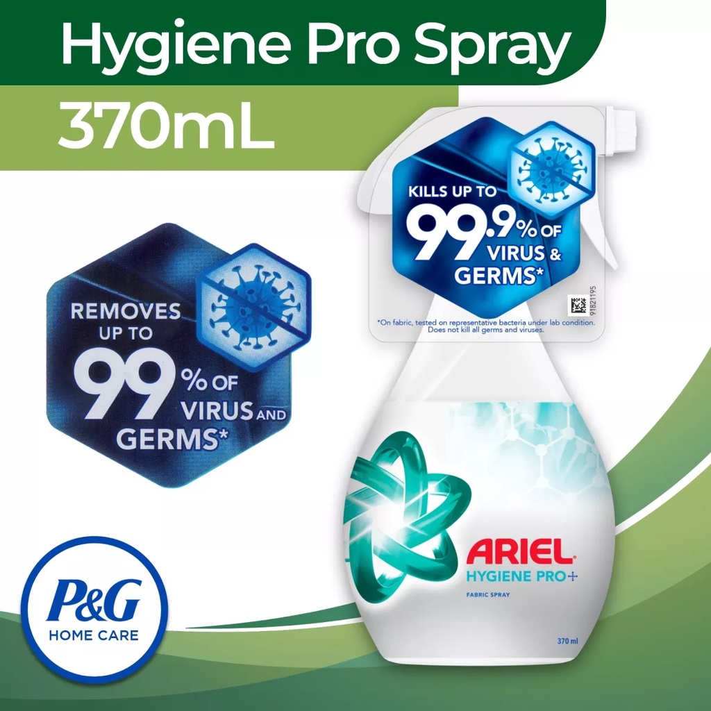Ariel Hygiene Pro Fabric Spray 370mL | Shopee Philippines
