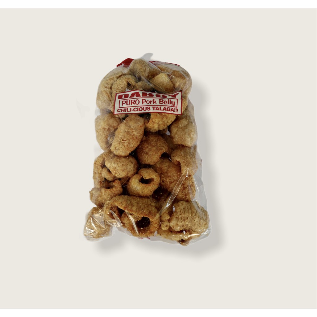 DABOY SPECIAL BACKFAT/BELLY/RIBBON/BUTCHERON Chicharon | Shopee Philippines