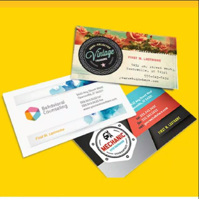 Print Custom Name Card Design (Can REQUEST Design) | Shopee Philippines