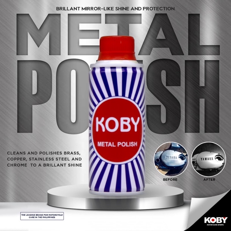 E.G Motorcycle Body Parts Koby Metal Polish Multi-Purpose Metal ...
