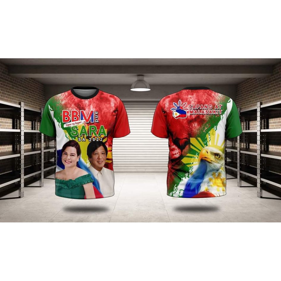 BBM SARA TSHIRT Full Sublimation Print | Shopee Philippines