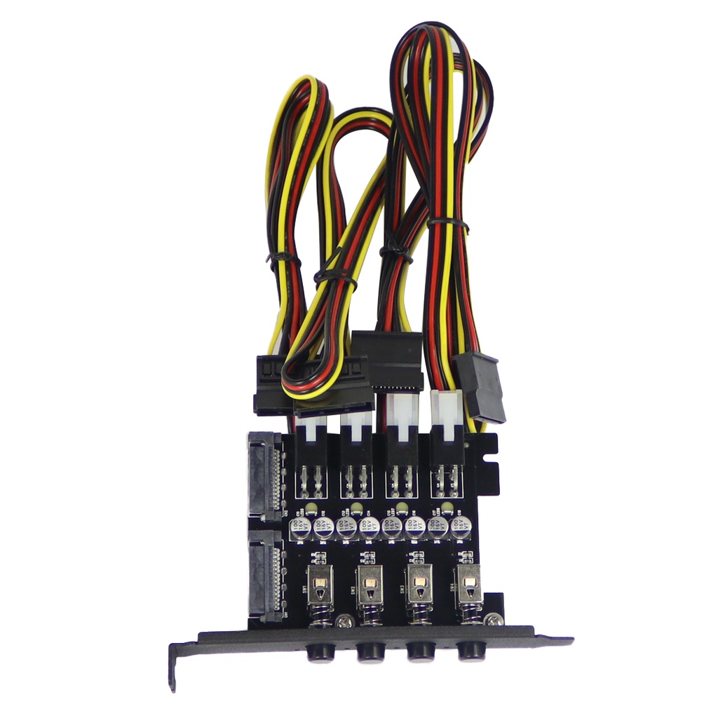 XT-XINTE 4 HDD Power Control Switch Hard Drive Selector SATA Drive ...