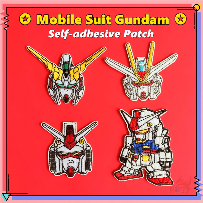 Mobile Suit Gundam - Robot Self-adhesive Sticker Patch 1Pc RX-78-2 RX-0 ...
