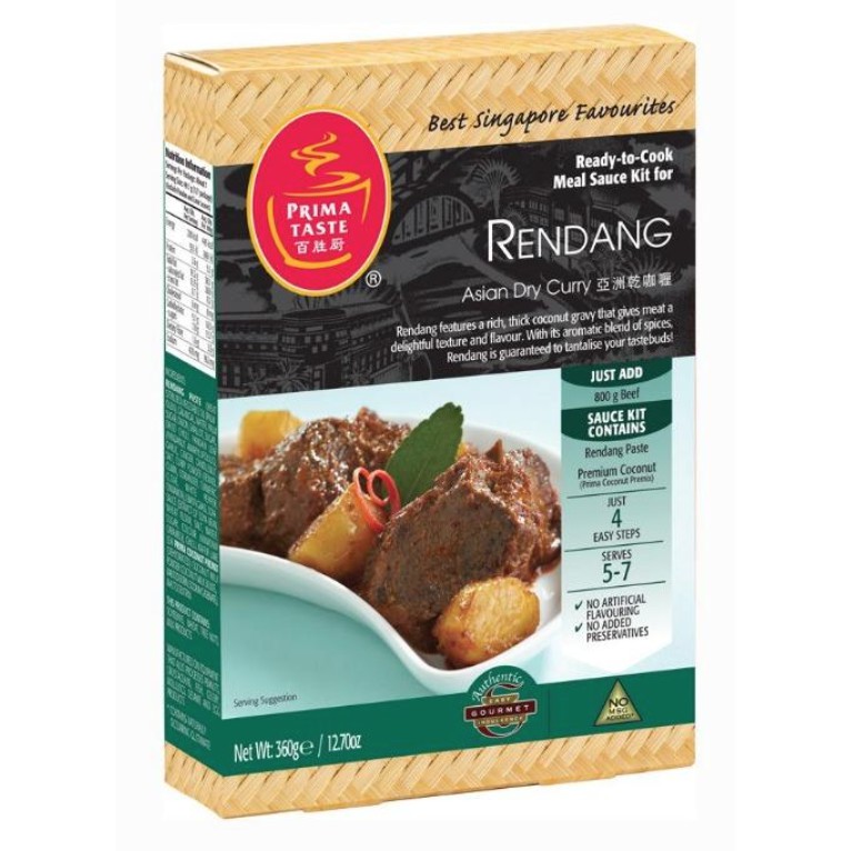 Prima Taste Rendang Meal Sauce Kit | Shopee Philippines