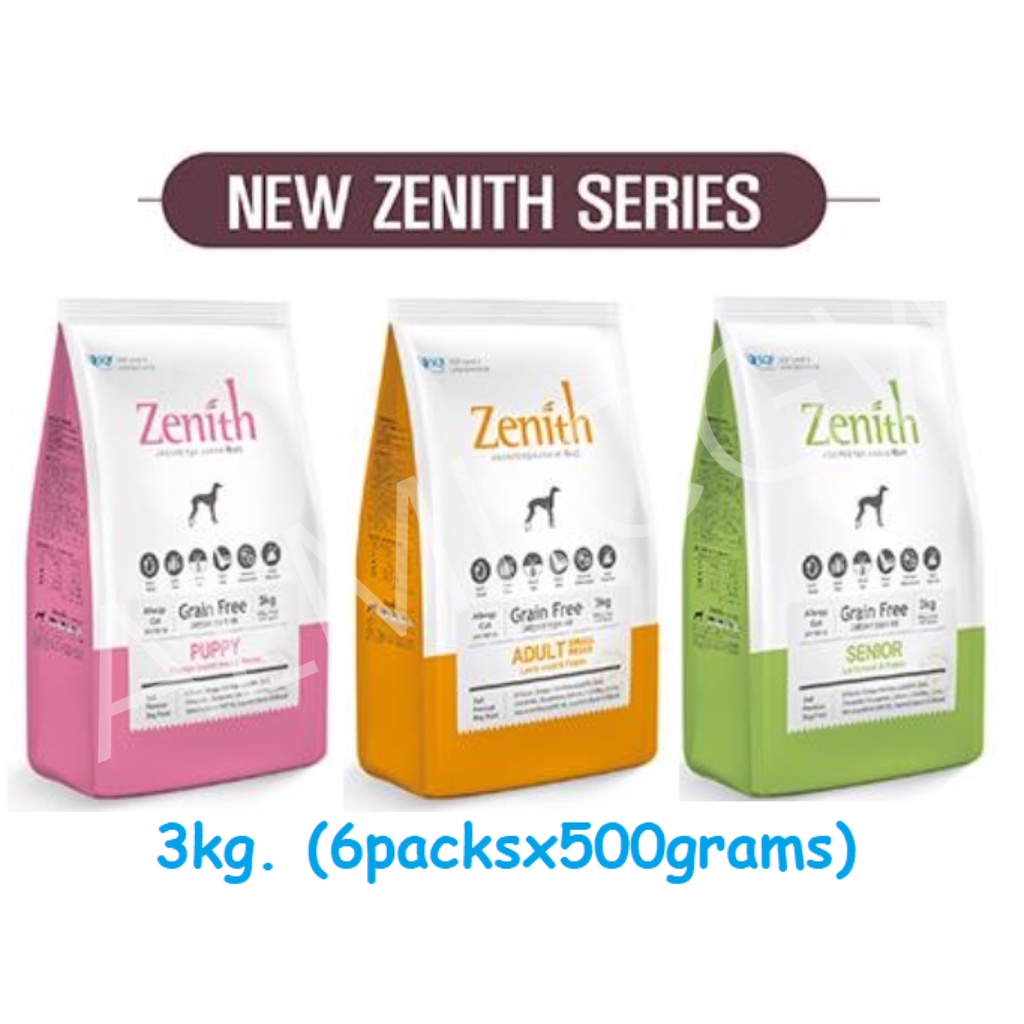 3 or 9 kilos PROMO ZENITH Grain Free Soft Dog Food for Puppy, Small ...