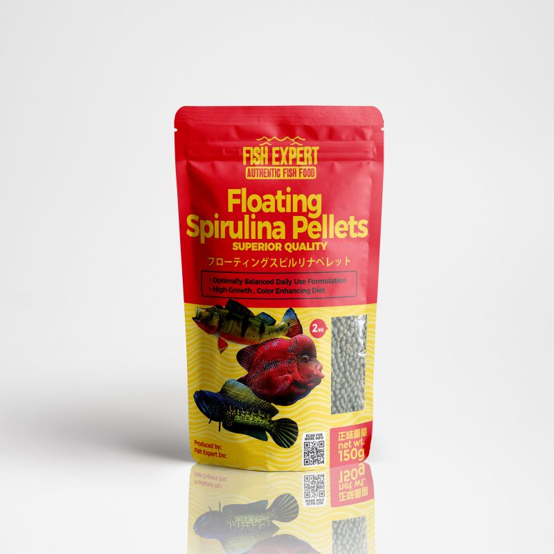 Fish Pellet Chef SPIRULINA FISH EXPERT FISH Pellet CHANNA PBASS LOUHAN ...