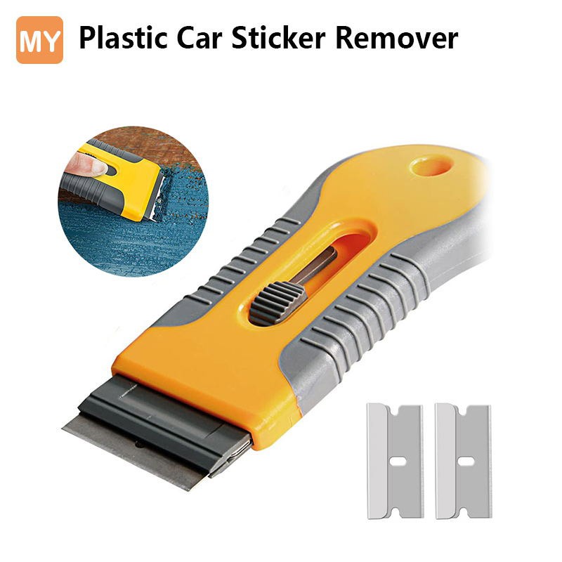 Portable Sticker Scraper Wall Car Window Glass Ceramic Decal Sticker ...