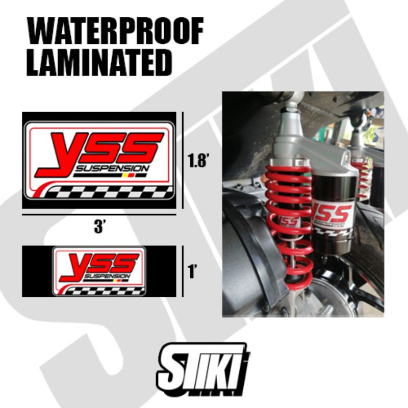 YSS Suspension G-Series Sticker for Shock 2pcs | Shopee Philippines