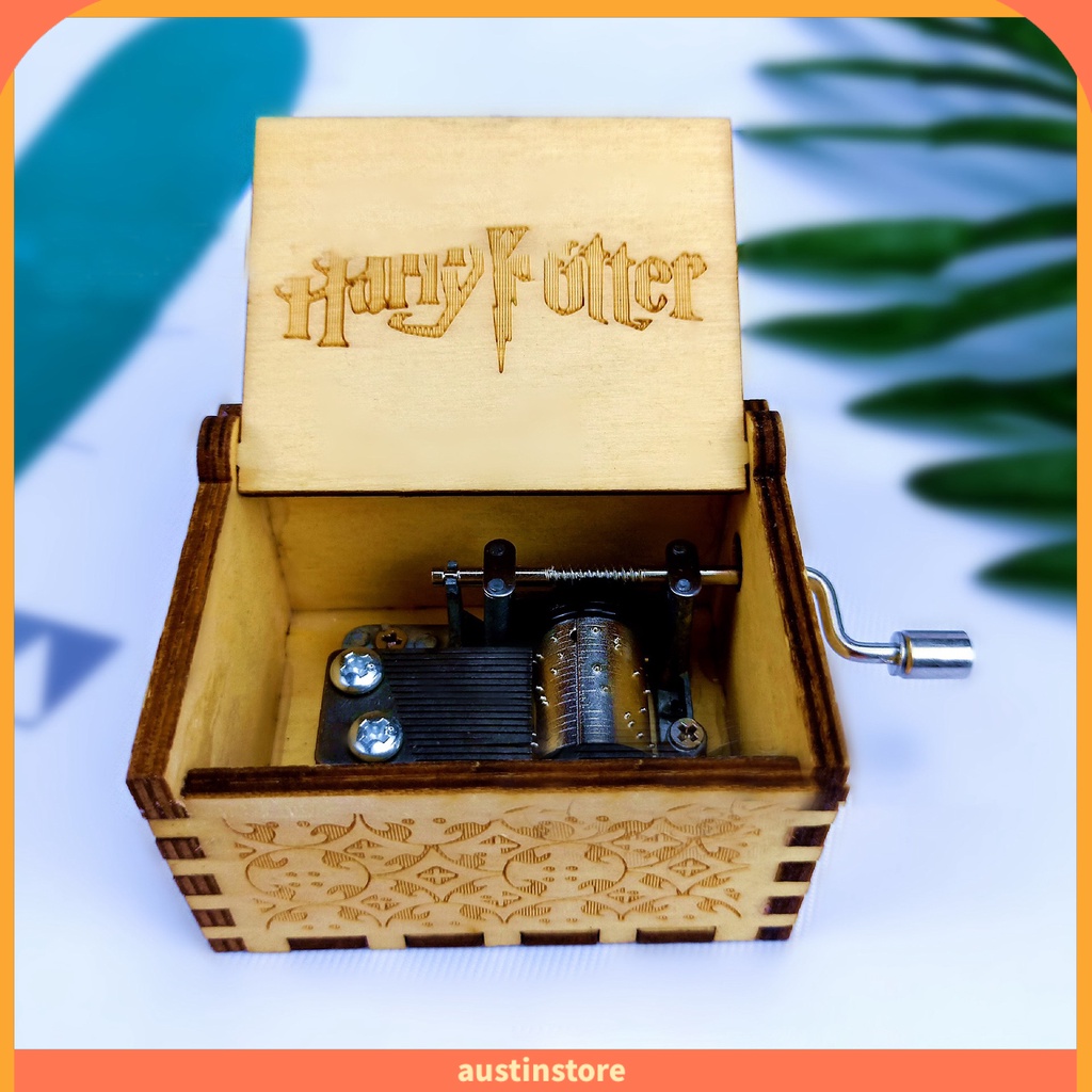 Wooden Music Box Harry Potter | Shopee Philippines