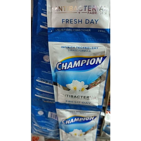 Buy 12 pcs. / Sachets CHAMPION Infinity Technology Fresh Day 28ml ...