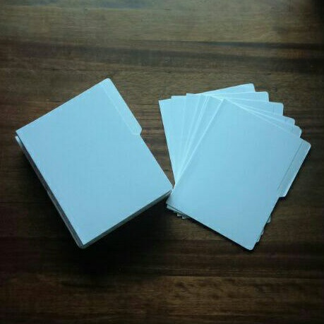 System White File Folder by 10 pcs - long / short | Shopee Philippines
