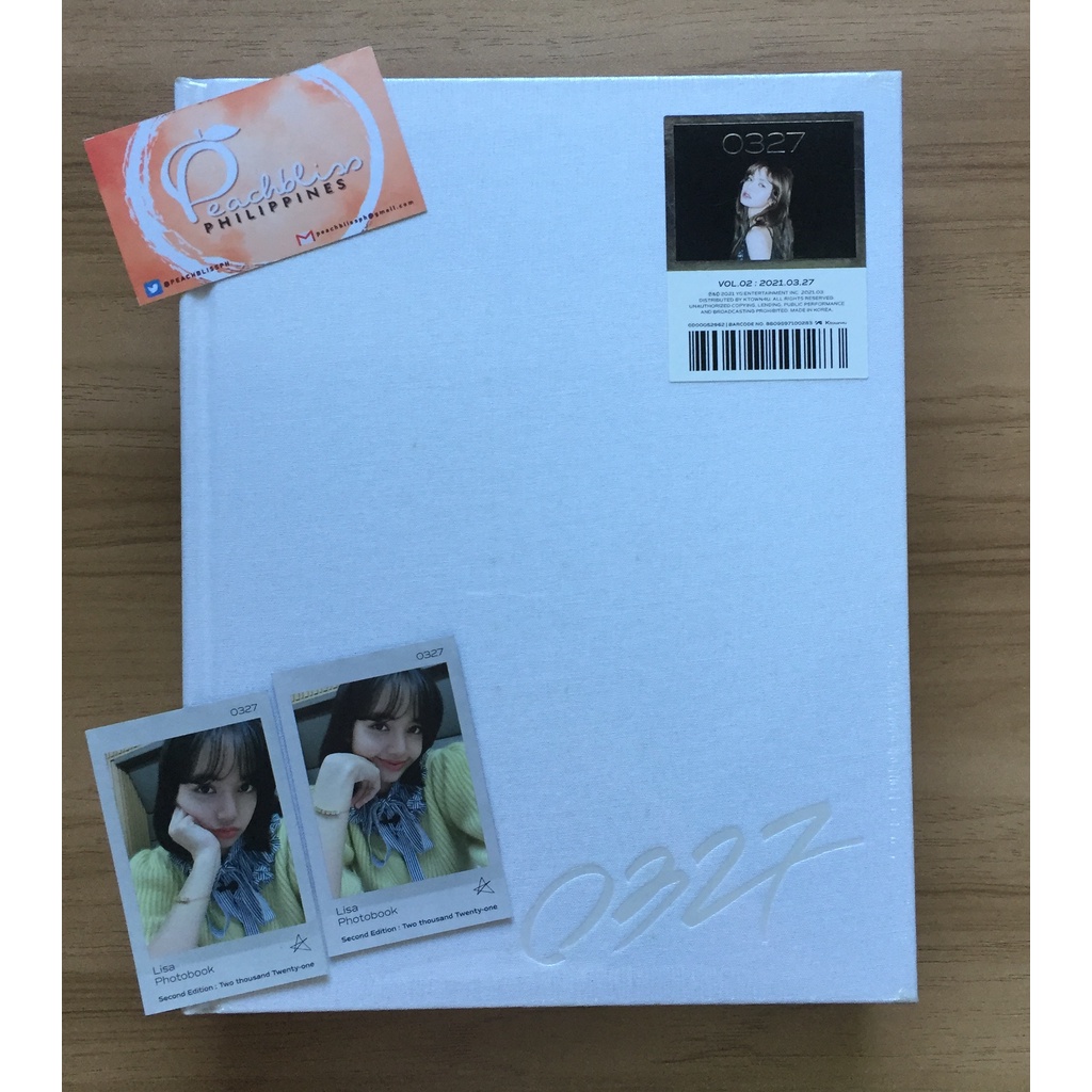 BLACKPINK Lisa Photobook Vol.2 with POB | Shopee Philippines
