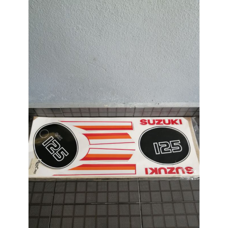sticker suzuki ts 125 er ts125er decal | Shopee Philippines